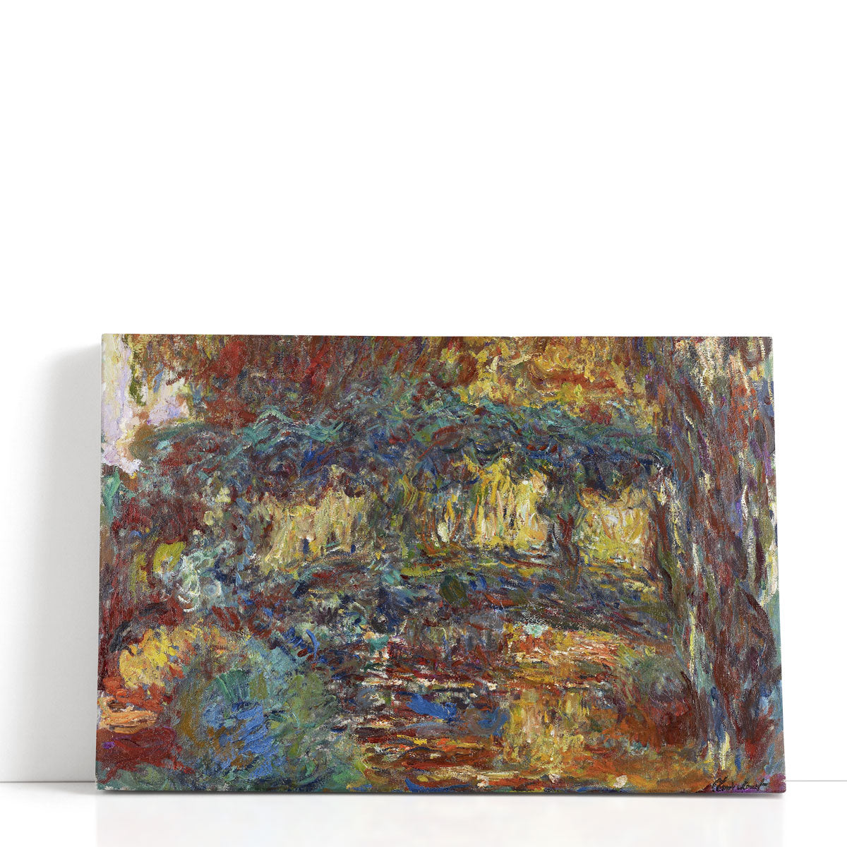 The Japanese Footbridge, 1920–1922 | Claude Monet | Wall Art – Framed Flair