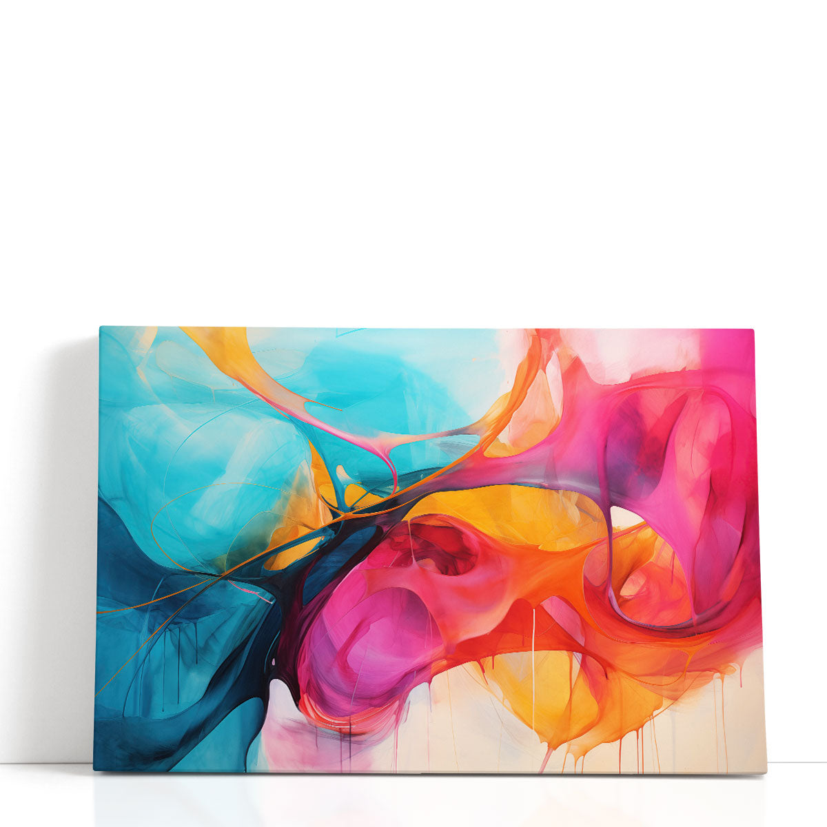 Colorful Chaos | Framed Flair | Abstract Art Print