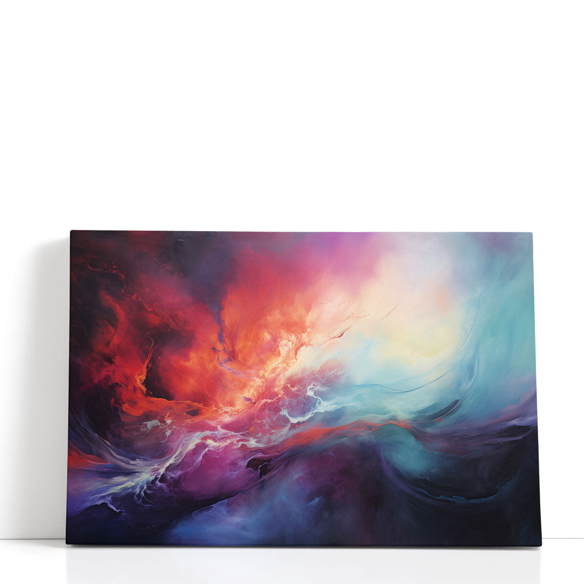 Electrifying Chaos | Framed Flair | Abstract Canvas Art