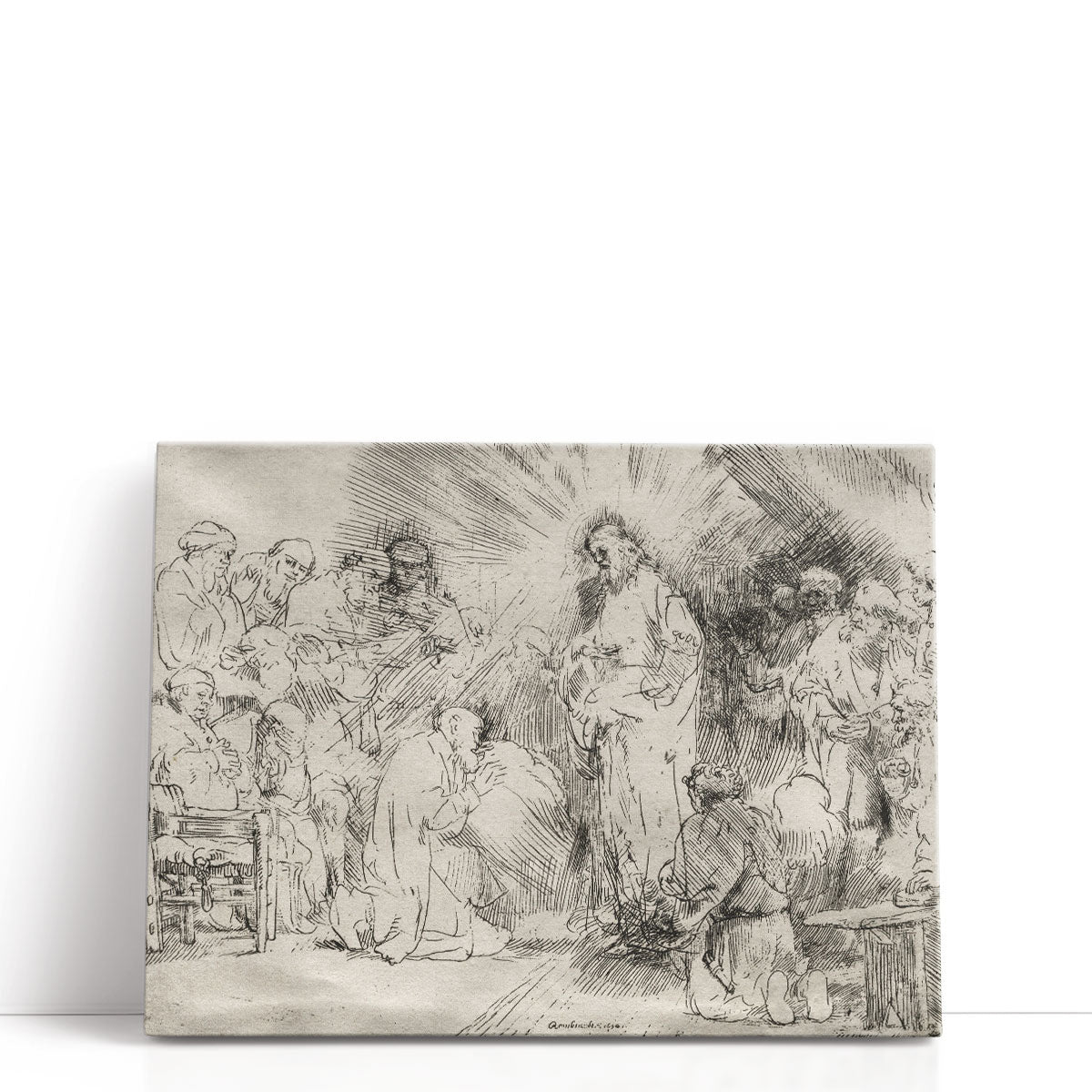 Christ Appearing to the Apostles, 1656 | Canvas Art Print | Rembrandt ...