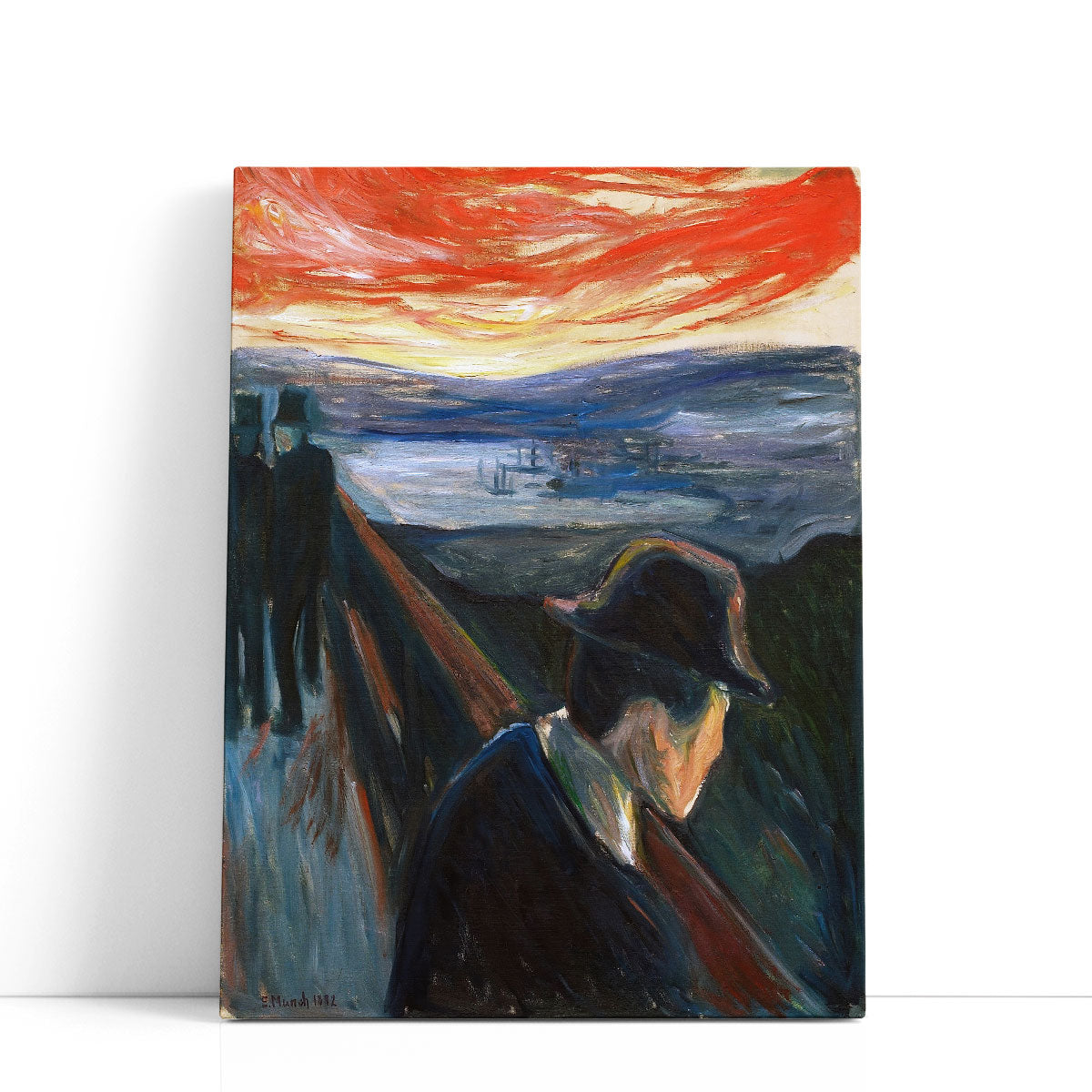 Despair 1892 Canvas Wall Art | Abstract Classic | Edvard Munch – Framed ...