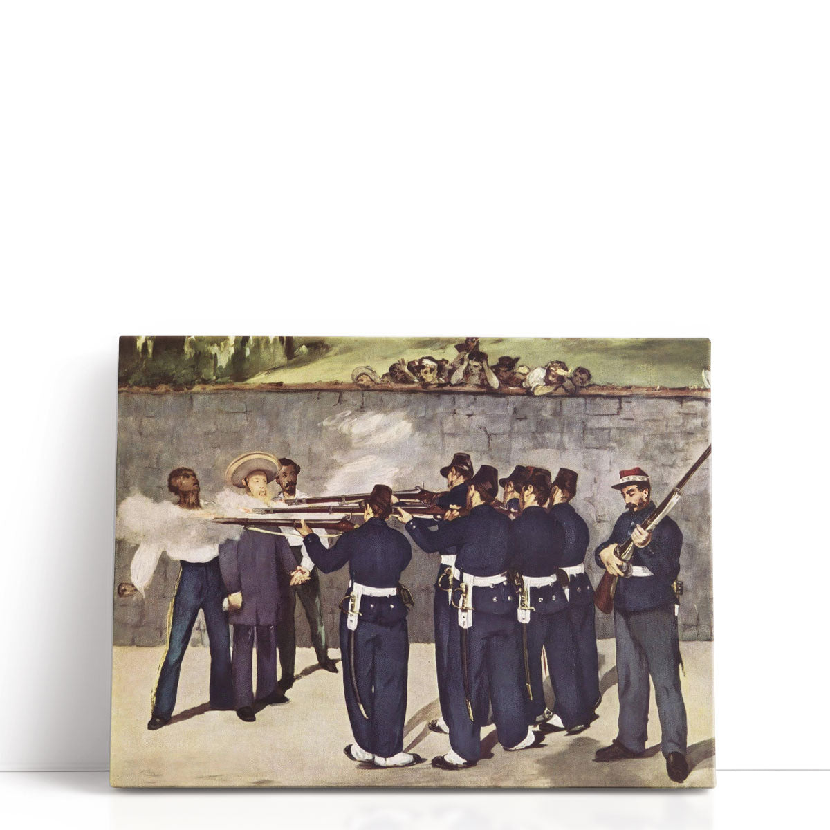 The Execution of Emperor Maximilian | Classic Canvas Wall Art | Edouard ...